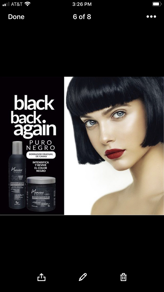 Maravisus Puro Negro Acondicionador matizante – Yudelys Distributor